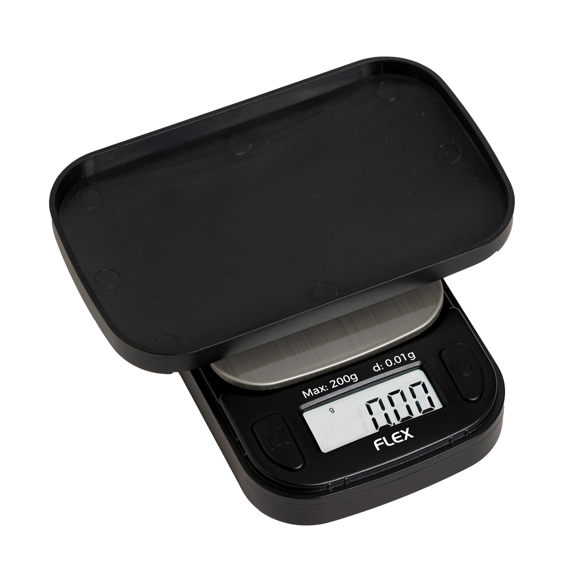 Truweigh Flex Mini Scale – 200g x 0.01g - Black