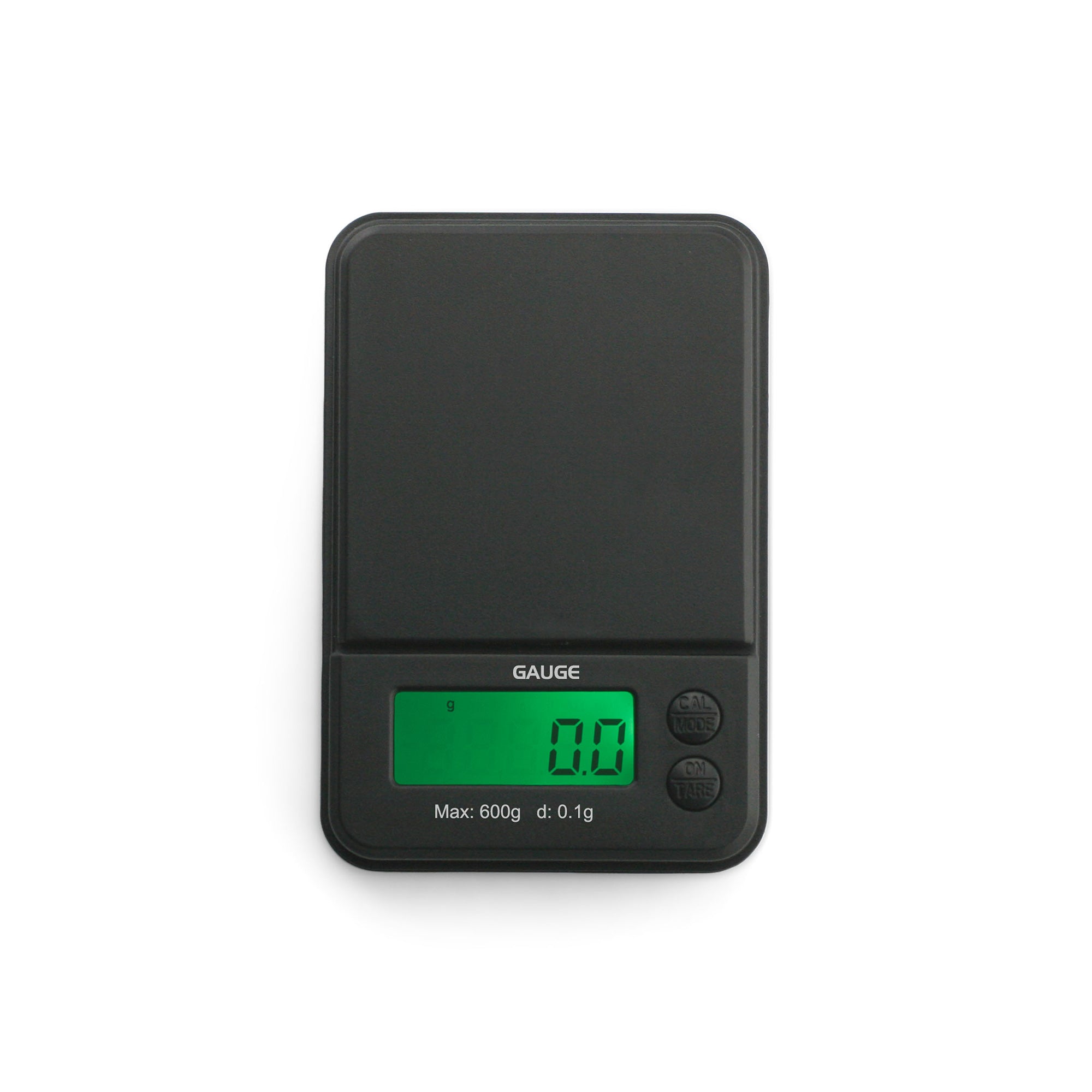 Truweigh Gauge Digital Mini Scale - 600g x 0.1g - Black Pocket Scale
